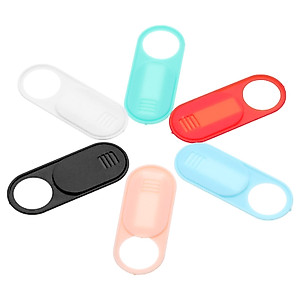 Milisten 6pcs Lens Cover Laptop Cover Slide Webcam Privacy Lens Protector Slide Webcam Cover Shield Cover Webcam Slider Webcam