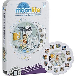 Moonlite Storybook Reels for Flashlight Projector, Kids Toddler | Love You Forever | Single Reel Pack Story for 12 Months and Up