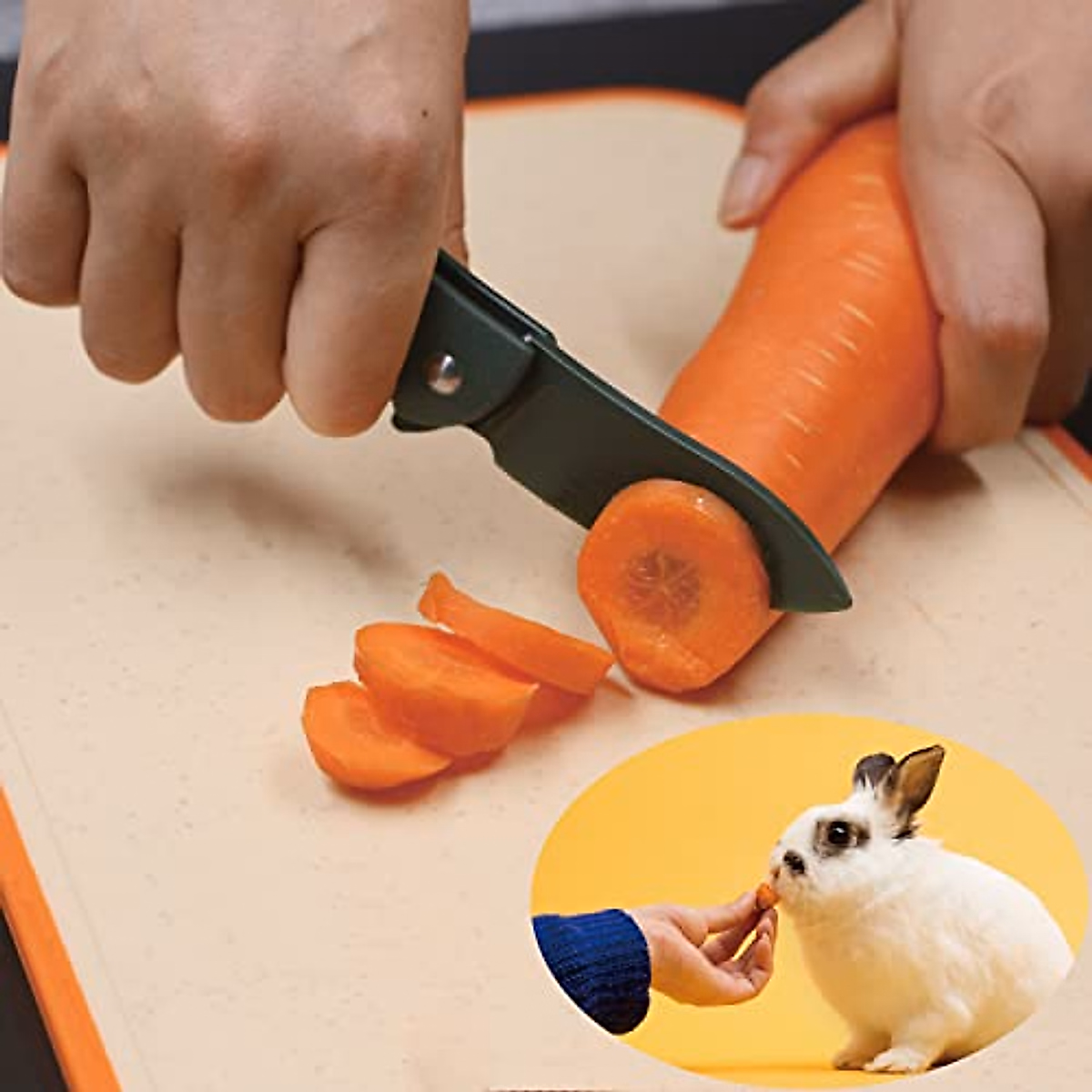 JIN G10 Folding Knife Kit, Liner Lock Pocket Knife for Starters Flipper Knife Making, G10 Blade Hanlde Knife Safety Learning Tool, Gift Knife, Black G10