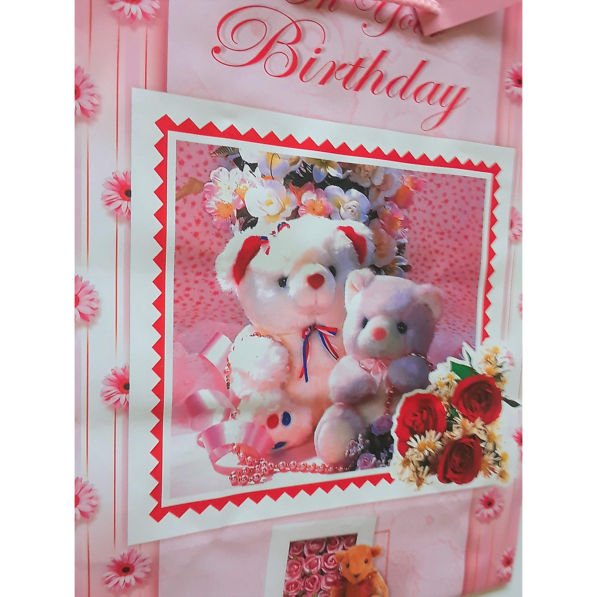 Birthday Gift Bags 4 Assorted Designs 12 Gift Bags in Pack, 10.5" x 8" Glossy Finish