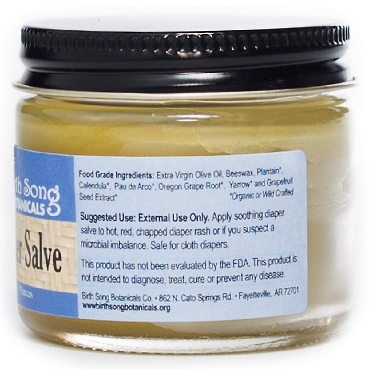 Birth Song Botanicals Diaper Salve Ointment, 1.5 Ounces