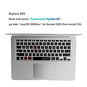 Cloudeck NVMe SSD 512GB PCIe Gen3x4 Internal Solid State Drive with 3D NAND for MacBook Air (Mid 2013-2017), MacBook Pro(Retina, Late 2013-Mid 2015), Mac Pro(2013) & Mini (2014), iMac(2013-2017)