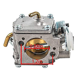 MOTOALL 372XP X-Torq Chainsaw Carburetor Replace for Husqvarna 581100701 RWJ-4B