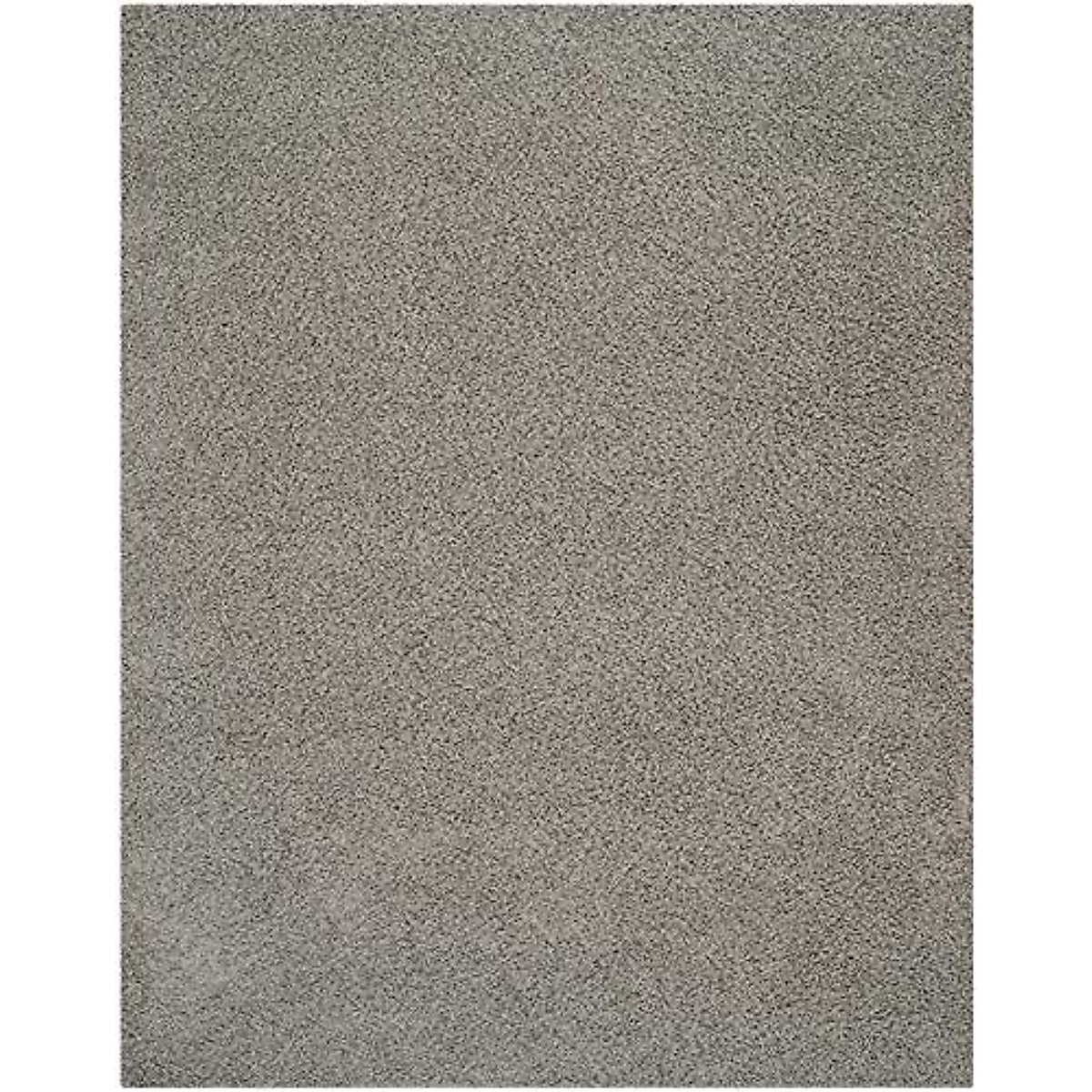 SAFAVIEH Athens Shag Collection 8' x 10' Light Grey SGA119F Non-Shedding Living Room Bedroom Dining Room Entryway Plush 1.5-inch Thick Area Rug