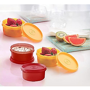 Tupperware Tropical Twin Round (Set Of 4)