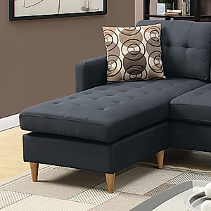 Poundex Sofas, Black