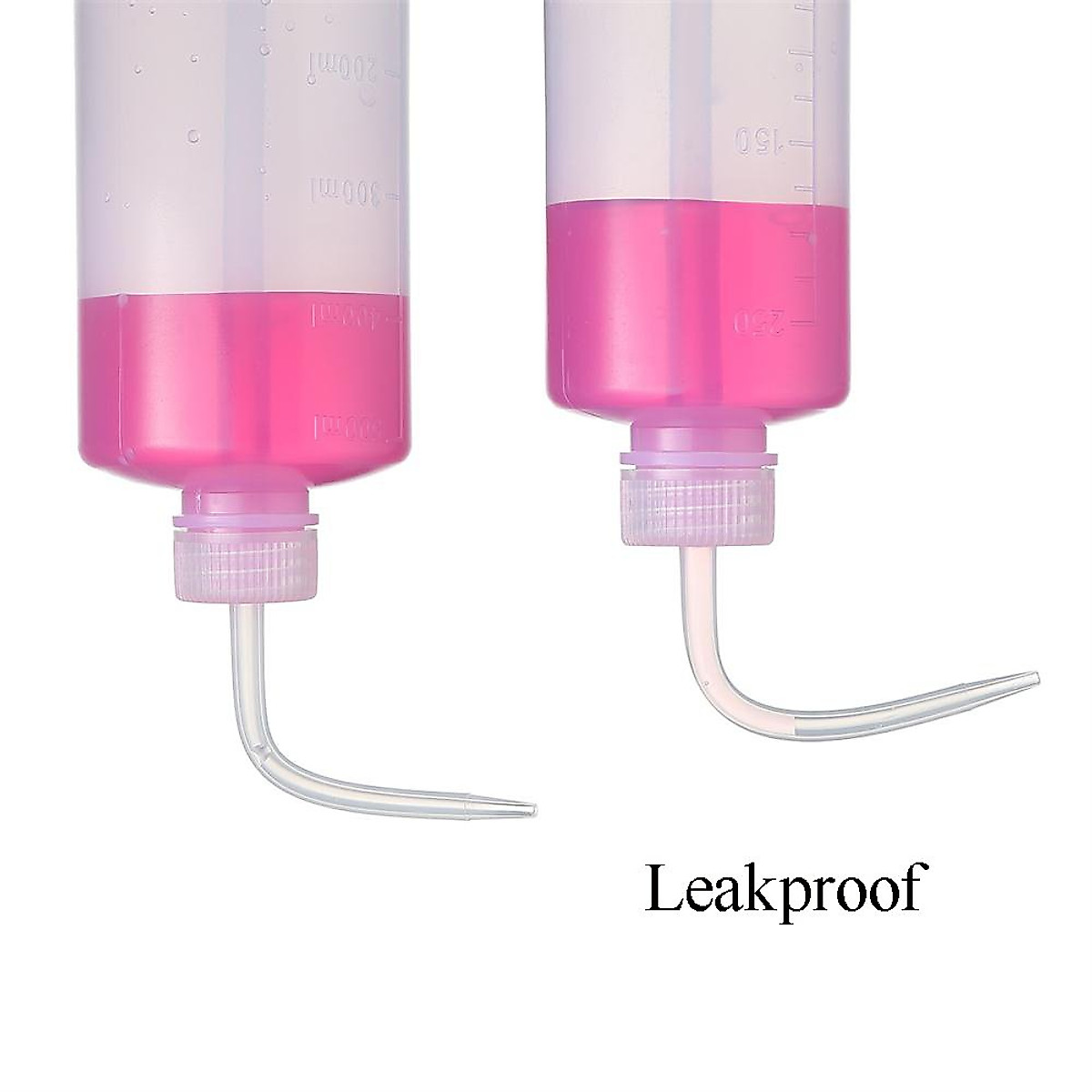 Ronyes Lifescience Wash bottle LDPE Plastic Squeeze Bottle Set Watering Can with Narrow Mouth 250ml 500ml