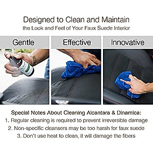 Dr. Beasley's - I14D04 Microsuede Cleanser - 4 oz., Removes Stains, Works on Ultrasuede or Faux Suede