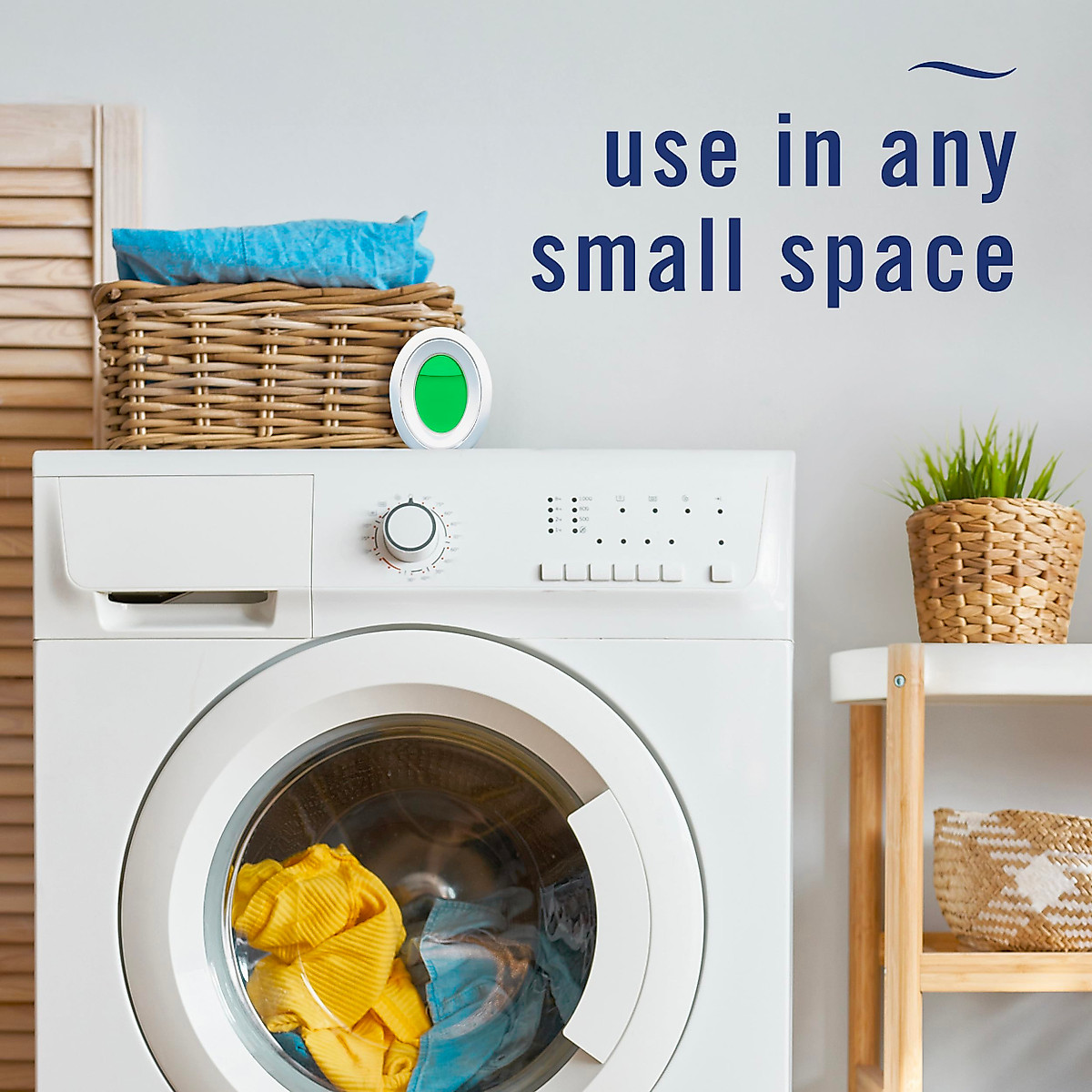 Febreze Small Spaces Air Freshener, Pet Friendly Air Fresheners Alternative for Home, Room Air Freshener, Fresh Scent, Room Deodorizer & Odor Fighter for Strong Odor (4 Count)