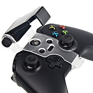 Joso Phone Mount for Xbox Series, Controller Mobile Gaming Clip Holder Clamp for Xbox Series X/S, Xbox One, Xbox One S/X, Support Android/iPhone System with One Cast APP with 2 Thumb Grip Caps