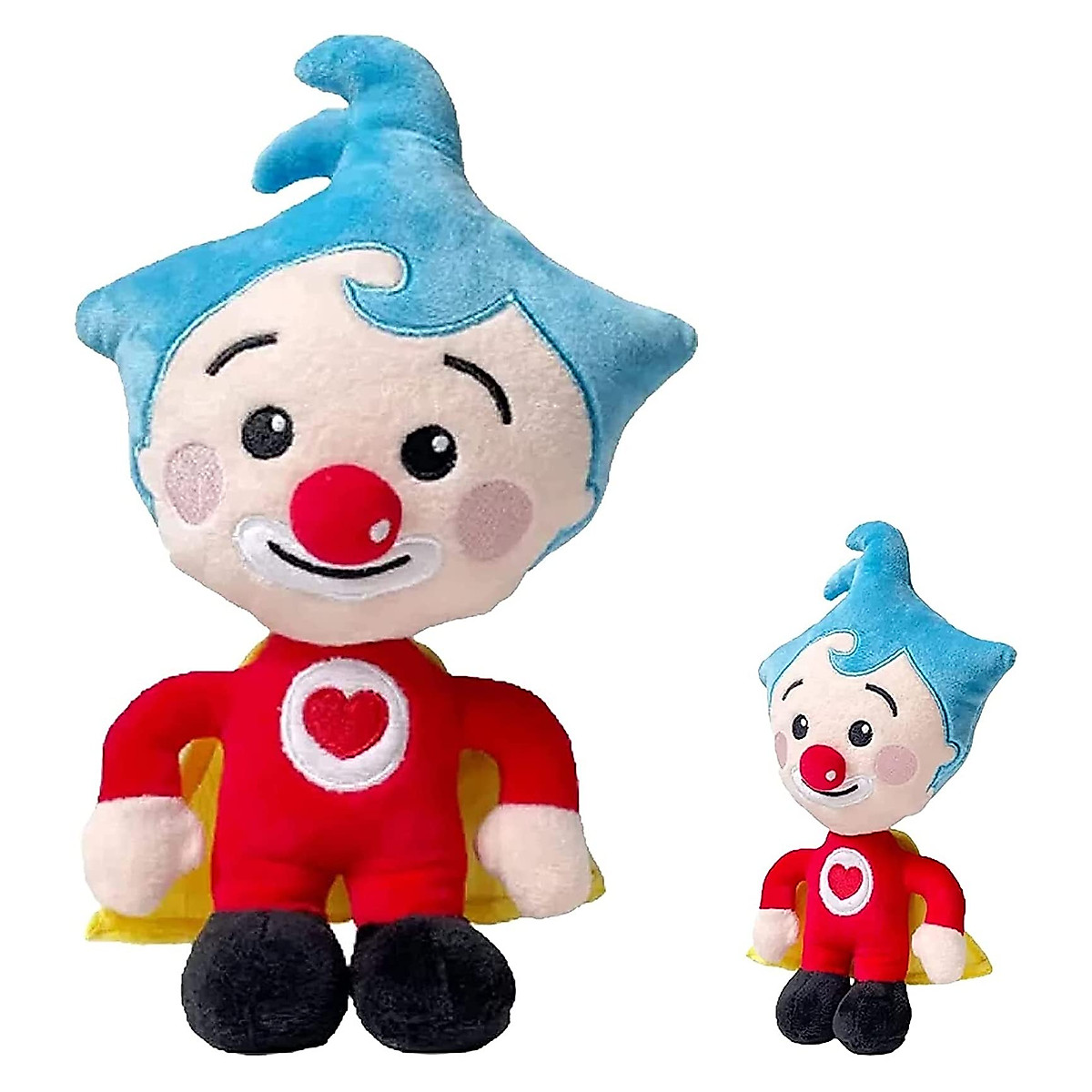 SB Goods 7.8in Plim Plush Clown,Cartoon Animation Stuffed Clown Doll Toy for Child's Progress Reward