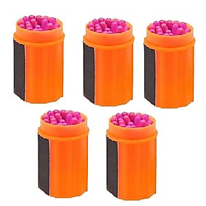Waterproof Matches, 100Pcs Waterproof Matches Survival Kit with Case, Portable Stormproof Fire Starters Survival Tool for Outdoor Camping Hiking