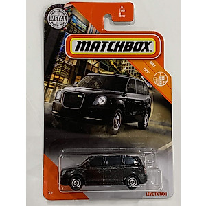 Matchbox 2020 MBX City #6/100, LEVC-TX Taxi (Black)