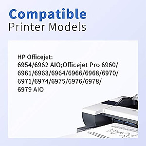 MYCARTRIDGE Remanufactured Ink Cartridge Replacement for HP 902XL to Use with Officejet Pro 6978 6968 6958 6950 6960 6970 6975 (Black, Cyan, Magenta, Yellow, 4-Pack)