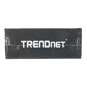 TRENDnet 5-Port Industrial Fast Ethernet DIN-Rail Switch, 4 x Fast Ethernet PoE+ Ports, 1 x Fast Ethernet Port, 90W PoE Power Budget, DIN-Rail, IP30 Rated, Lifetime Protection, Black, TI-PE50