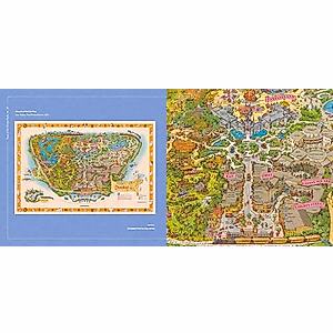Maps of the Disney Parks: Charting 60 Years from California to Shanghai (Disney Editions Deluxe)