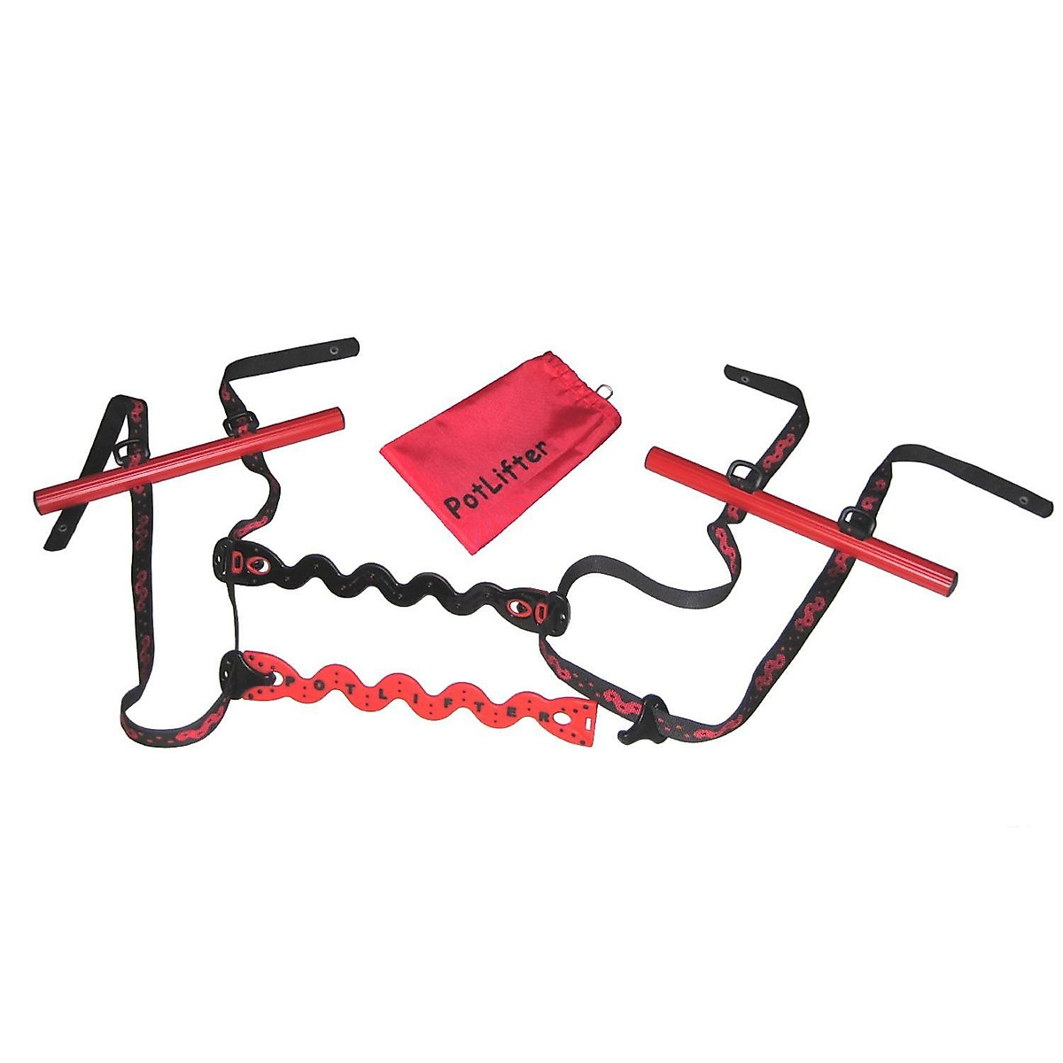 PotLifter - Potted Plant Mover and Essential Lifting Tool For Garden Flower Pots, Planters, Trees, Rocks - Lifts Up to 200 Pounds - A Plant Caddy Alternative, Easily Move Heavy Items Around Your Yard