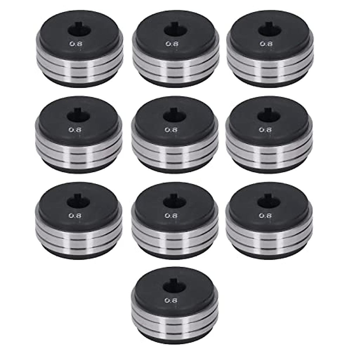 Welder Wire Feeds Roller, High Strength Wire Feed Drive Rollers for 500A Wires Feeder