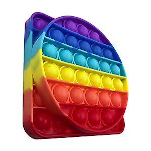 DAG Gear Fidget Push Poppers (4 Pack, Rainbow)