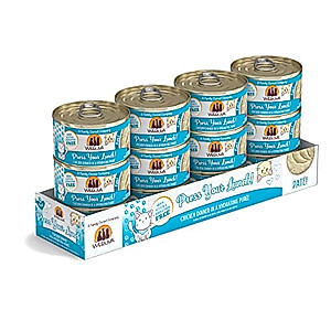 Weruva Classic Cat Paté, Press Your Lunch! with Chicken, 3oz Can (Pack of 12)