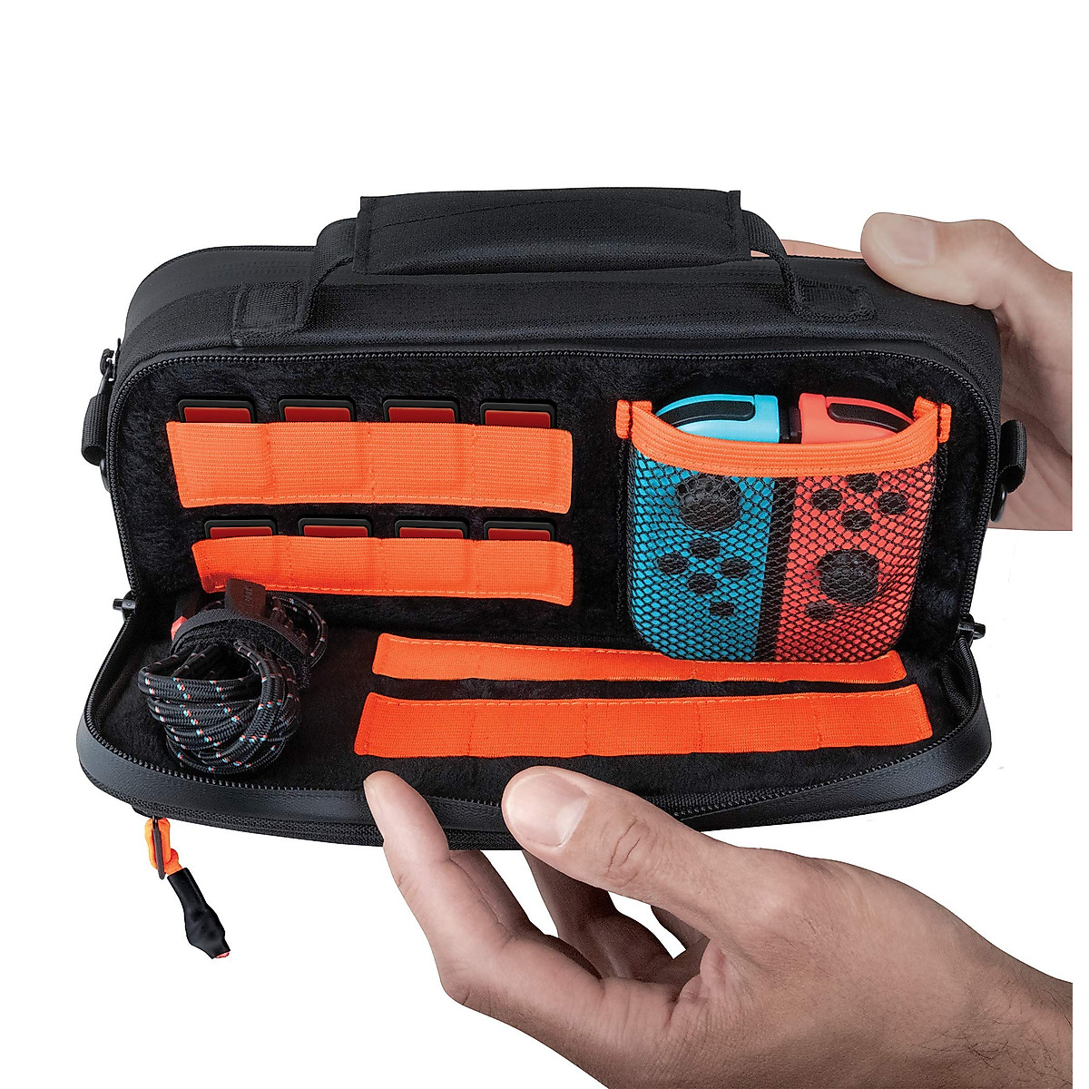 Bionik BNK-9042 Commuter Lite Bag for Nintendo Switch Lite (Black)