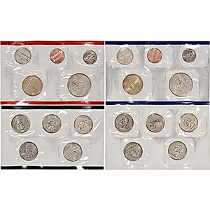 2000 United States Mint Uncirculated Coin Set (U00) in Original Government Packaging