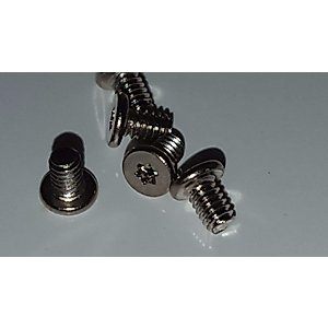 RapidSparesLtd 12x Replacement Base Screws for DELL XPS 15 9560 Silver M2x3mm T5 Torx 2x3L Laptop
