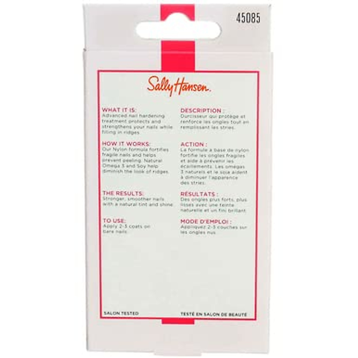 Sally Hansen Advanced Hard As Nails Natural Tint 0.45 Ounce (13.3ml) (2 Pack)