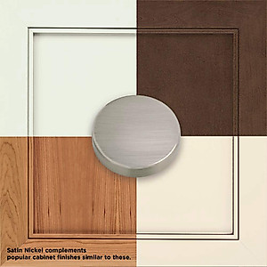 Franklin Brass Twisted Arch (25-Pack) Cabinet Handles 3' Hole Center Satin Nickel Kitchen Drawer Pulls Dresser, Furniture Hardware P35518K-SN-B1