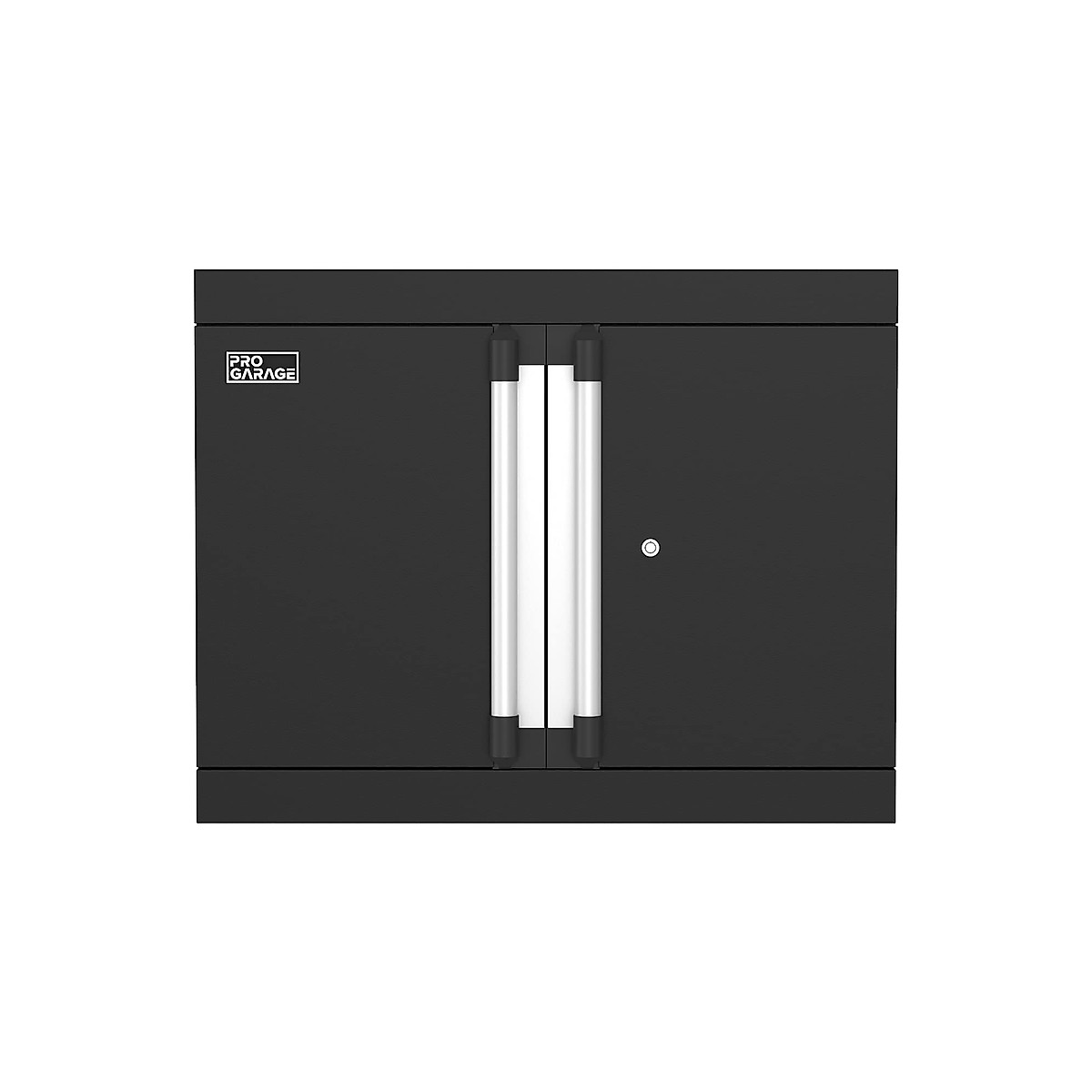 ClosetMaid ProGarage Wall Cabinet with Two Doors Lock and Shelf, for Garage Storage, Heavy Duty Steel, Black