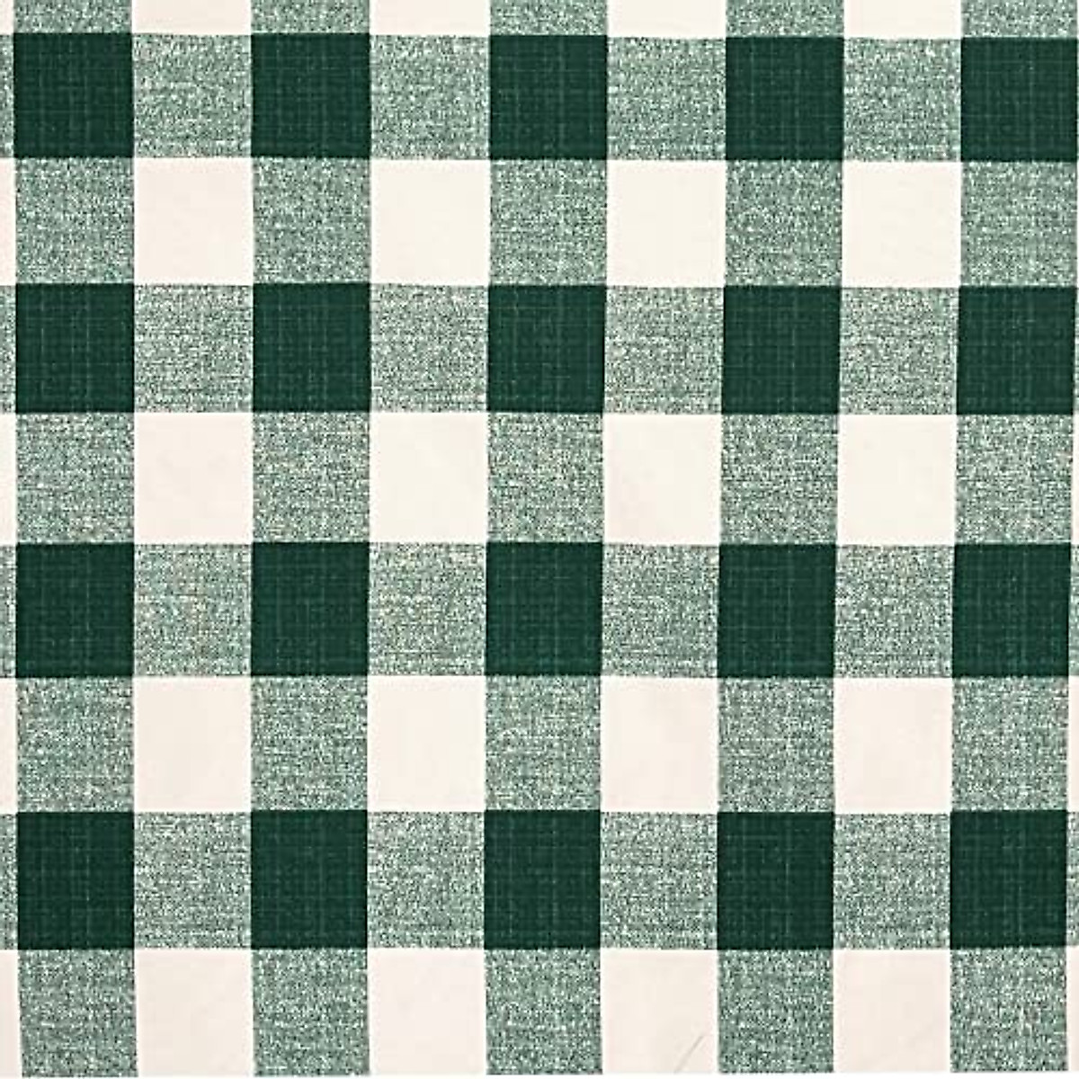 RSH Decor: Tufted Adirondack Chair Cushion | 42.5” x 21” | All-Weather Spun Fabric | Water and Fade-Resistant | Outdoor Cushion for Patio Furniture | Green Buffalo Plaid
