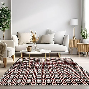 Dalyn Rugs Indoor/Outdoor Marlo MO1 Red Washable 8' x 10'