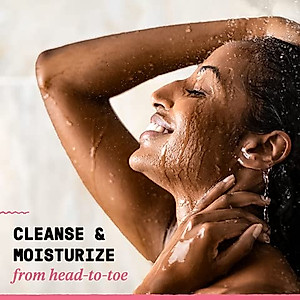 Alaffia Authentic African Black Soap Variety 2-Pack – All-In-One Liquid Soap, Travel-Size Eucalyptus Tea Tree + Full-Size Tangerine Citrus Body Wash, Face Wash, Shampoo, Shaving Soap