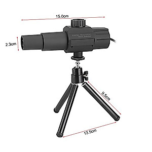 Hopcd Professional Telescope for Astronomy 2MP 70X Zooming USB Digital Computerized Telescope Telescope for Windows Xp, 2000, Vista, Win7, Win8, Win10,Ideal Telescope Adults Astronomy Beginners