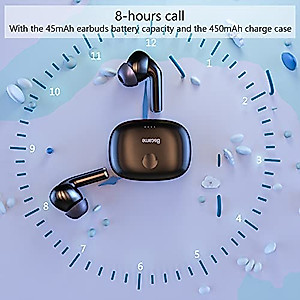 Bscame ANC Bluetooth Headphones in Ear Wireless Earbuds Wireless Earphones Sport Noise Cancelling Bluetooth 5.2 Touch Buttons Waterproof for Sports Fitness