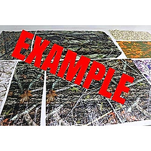 Hydrographic Film 6+ Samples Pack 2m 20' Sq Ft True Timber Camo Flames Skulls Scraps Hydro Graphics Film Dip Kit