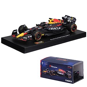 JODIYAAH Bburago 1:43 2023 F1 Red Bull RB19 N. #1 Max Verstappen Ferrari Mercedes Formula Racing Alloy Car Diecast Model (RB19 No.#1 W/Driver)