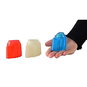 HOME-X Silicone Doorknob Bumper Grips, Childproof Door Handle Safety Covers, Set of 3