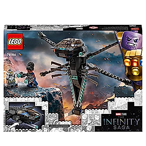 LEGO® Super Heroes Marvel Black Panther Dragon Flyer 76186 Building Kit Toy; Create The Final Battle Scene from Avengers: Endgame