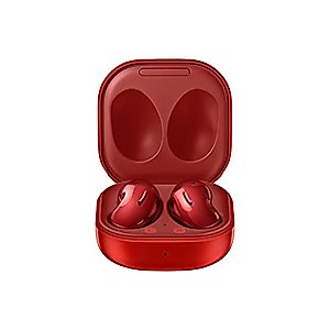 SAMSUNG Galaxy Buds Live True Wireless Bluetooth Earbuds w/ Active Noise Cancelling, Charging Case, AKG Tuned 12mm Speaker, Long Battery Life, US Version, Mystic Red