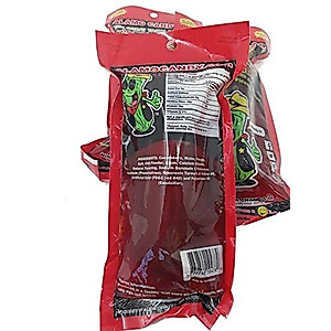 Alamo Candy Big Tex Dill Pickle In Chamoy - Three Pickles - Individually Wrapped - Made In San Antonio, Texas - Large Pickles