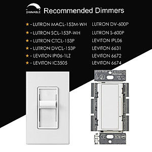 MRDENG Globe Light Bulbs 60 Watt Replacement for Decorative,E26 Dimmable Soft White Large G40(G125) 6Watt(60Watt Equivalent) LED Bulb,2700K(Warm) Pack of 1