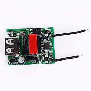 Buck Converter, DC Step Down Module Isolated Power Supply Volt Reducer 12V 24V 36V 48V 72V to 5V 1A Transformer Module Board with USB Port