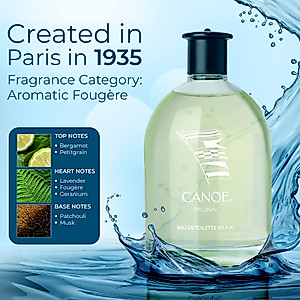 CANOE by DANA Eau De Toilette for Men, Sport Scent