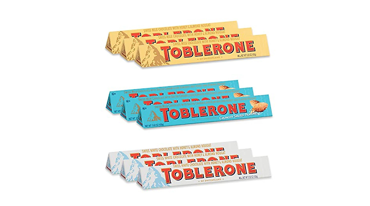 Toblerone Swiss Chocolate Gift Set – Premium 9-Bar Assortment | Perfect ...
