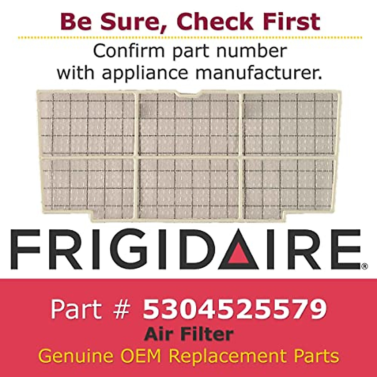 Frigidaire 5304525579 Air Conditioner Air Filter