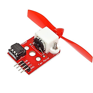DKARDU L9110 Fan Drive Module Fan Module Robot Design and Development Control MCU Development Board with Male and Female Dupont Cables,for Arduino Smat Car