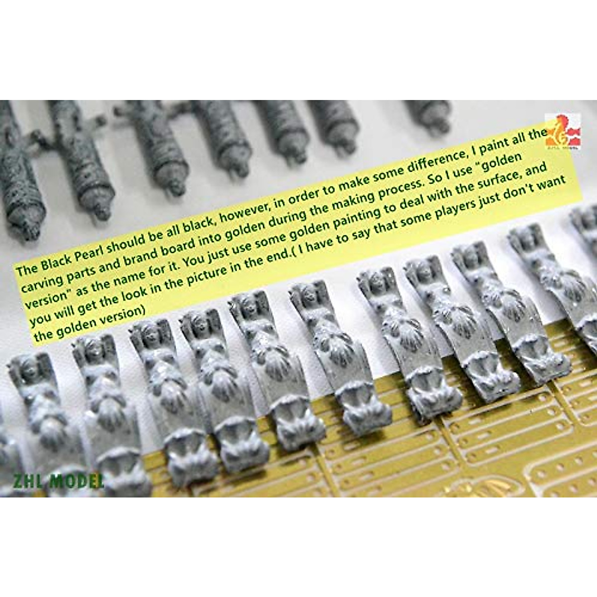 The Black Pearl Golden Version 2021 Wood Model Ship kit 31 inch