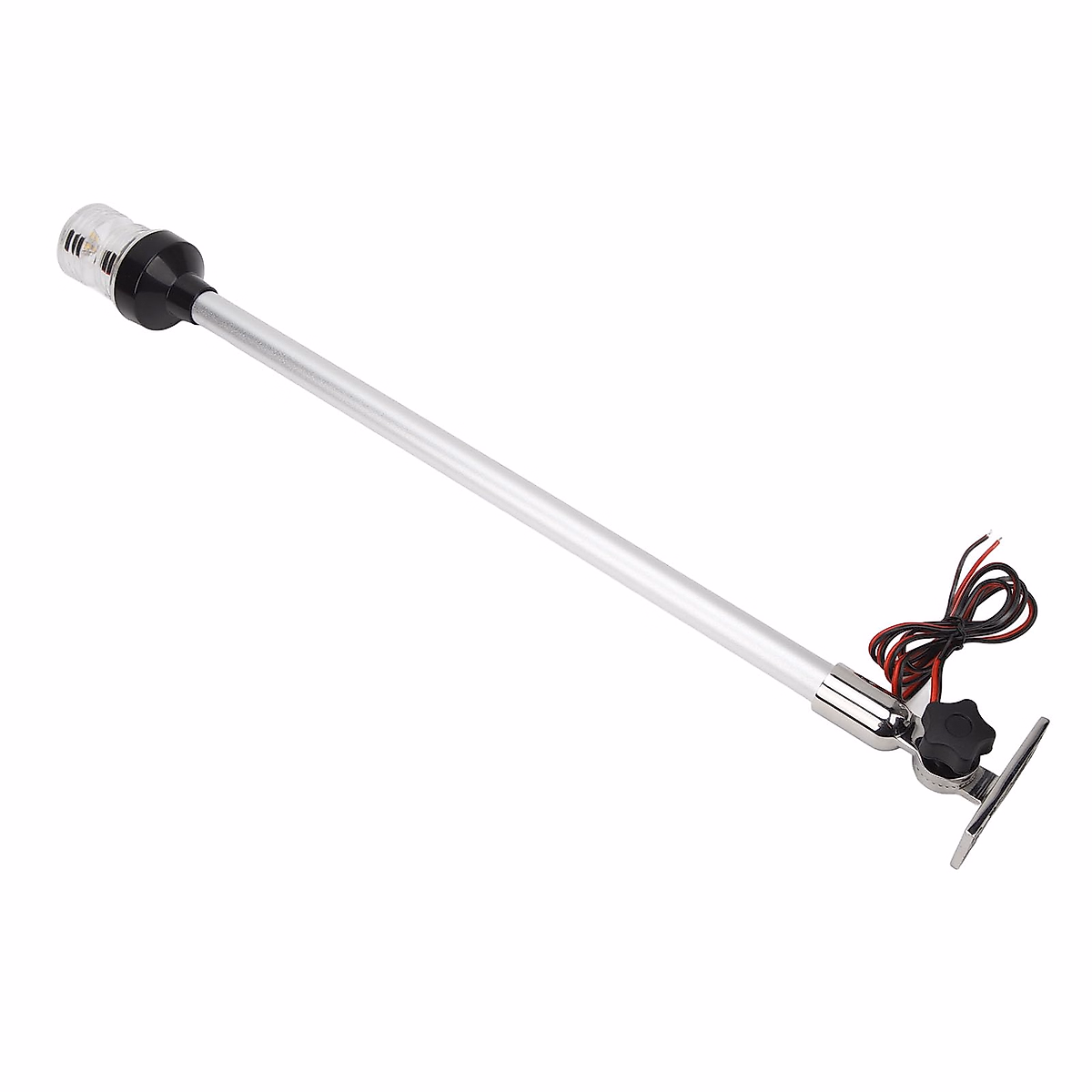 LED Anchor Light, Waterproof PC Lampshade LED Stern Pole Light Anti Rust for Fishing Boats