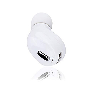 Wireless Headphones, Workout Headphones Wireless Earbuds, Bluetooth Headset Wireless Ear Buds Bluetooth Earphone for Sports Driving for Fitness Leisure(White)